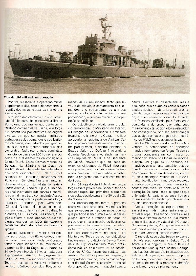 RANGERS & COISASDOMR: M39 - Guiné - Operação Mar verde (Livro Guerra ...