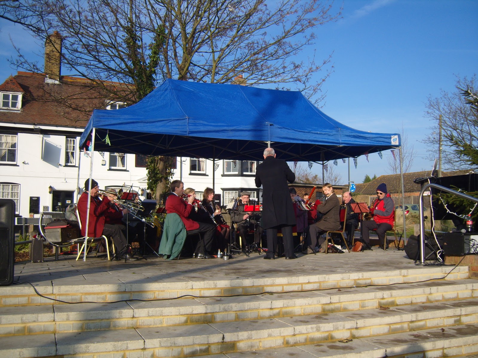 Notes from Kent's Hoo Peninsula: Lots of fun at Hoo Village Christmas Fayre