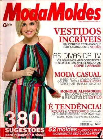 Tita Carre Agulha e Tricot: Download - Revista Moda Moldes n.9