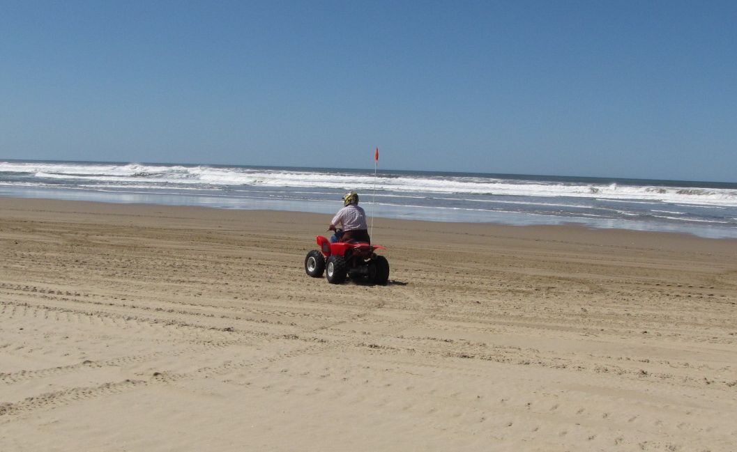 Mountain Green Messenger: Riding ATVs at Pismo Beach