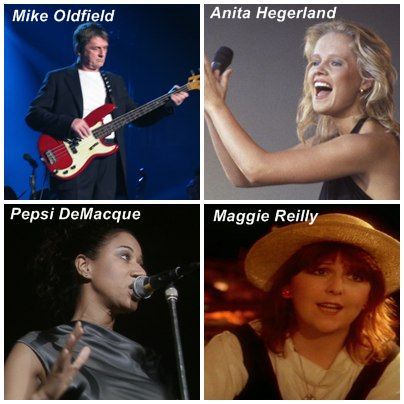 That's my music: Mike Oldfield's female singers