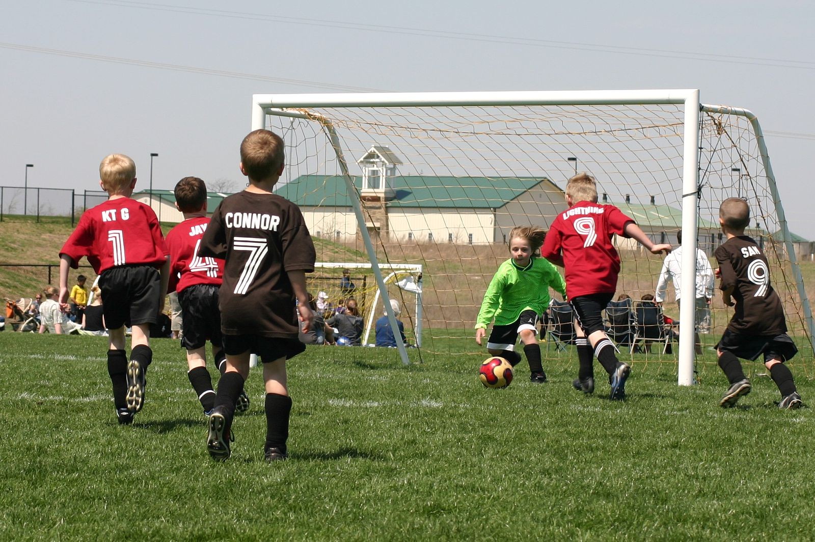 Allee Family: Ninja Soccer - Game #1