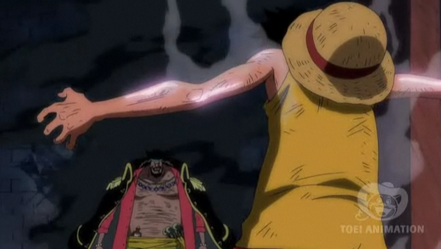 techTREE: one piece 447 : Jet Pistol of Anger! Luffy vs. Blackbeard!