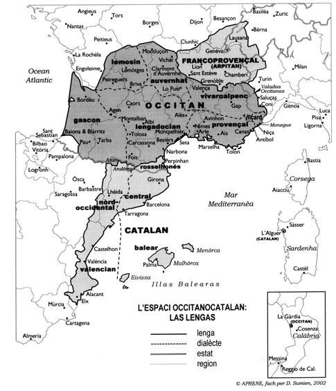 PLAFS PER EINTES: Catalán e Occitán