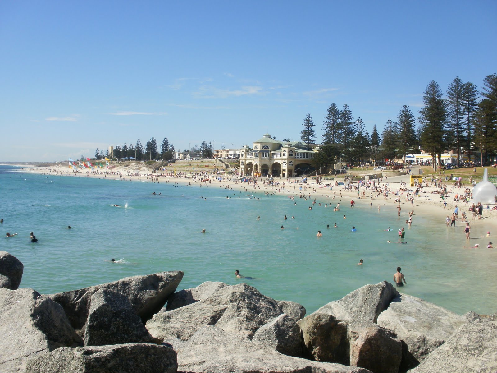 Intercambio na Australia (Perth- WA): Cottosloe Beach - Perth