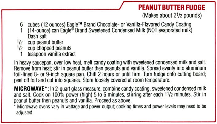 Memere's Favorite Recipes: Peanut Butter Fudge 2 Versions