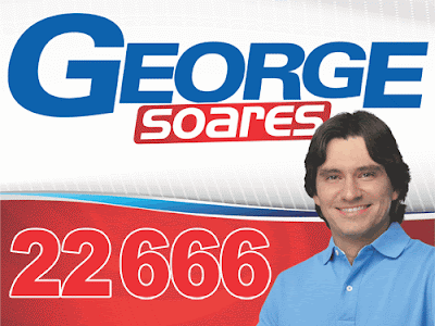 AGENDA DE GEORGE SOARES NESTE SÁBADO - RIACHUELO EM AÇÃO