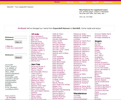 Stardoll For Eternity: History of Stardoll, then known as Paperdoll ...