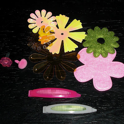 Grace Violet: How to make flower clips