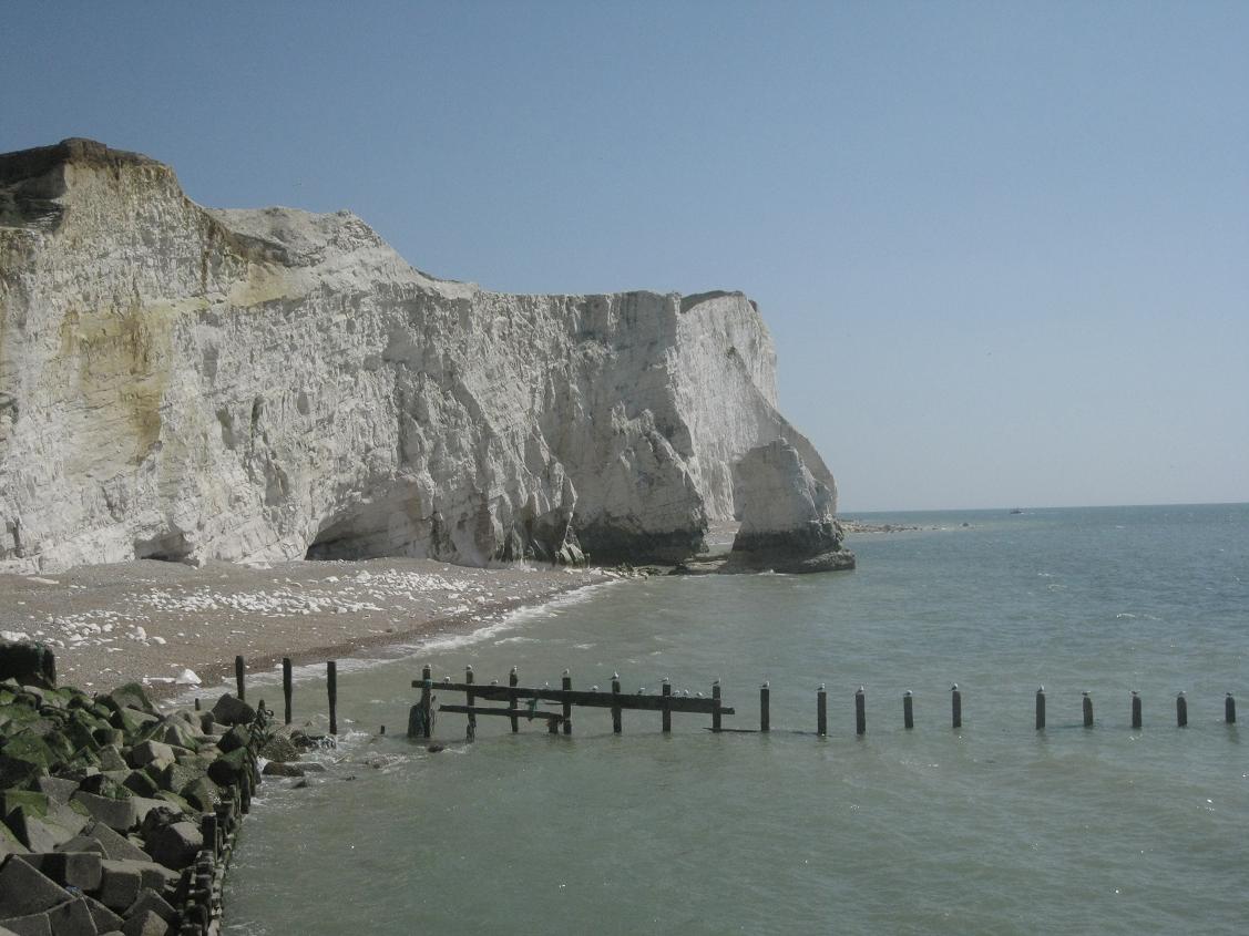 newly: Seaford cliffs, Seven Sisters