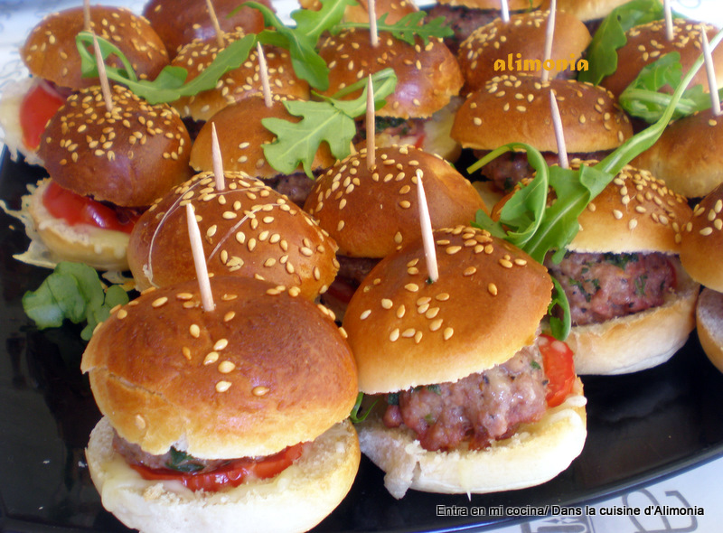 Mini Hamburguesas / Mini hamburgers