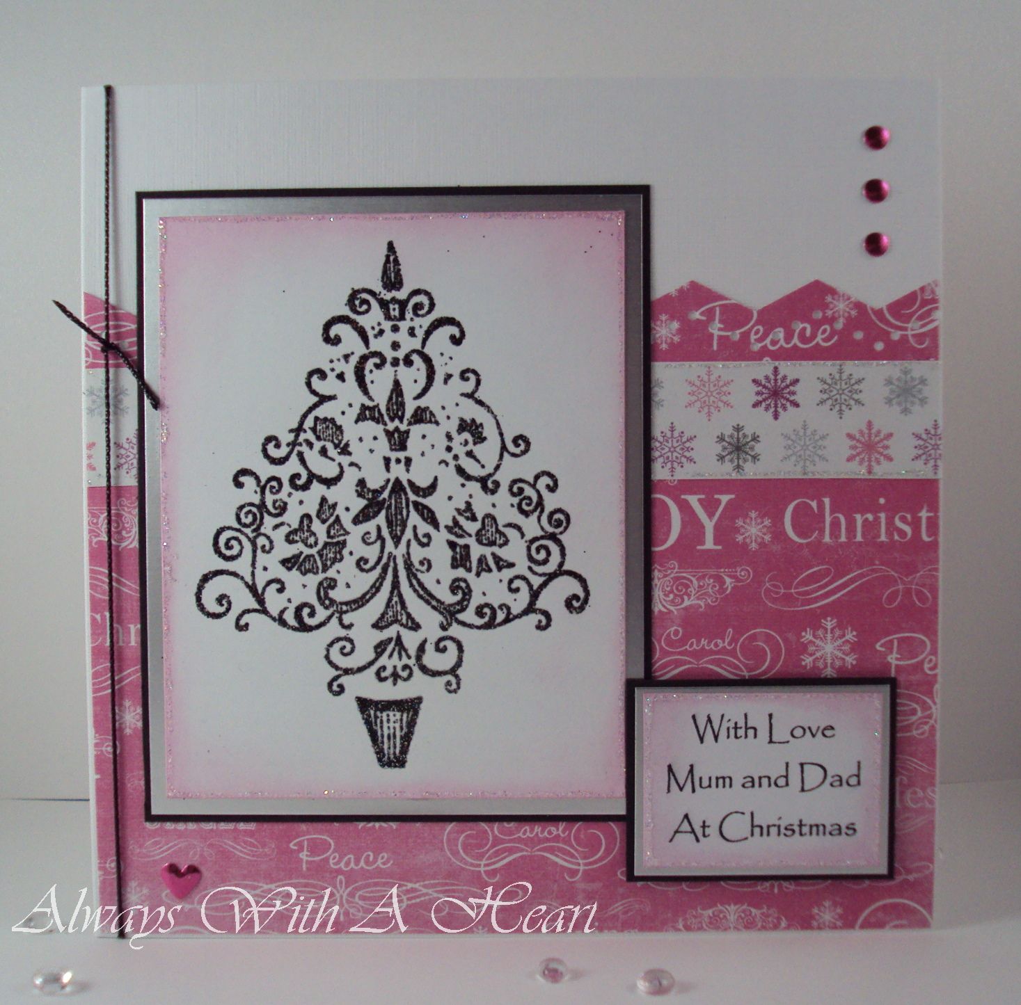 Always with a Heart: FILIGREE TREE