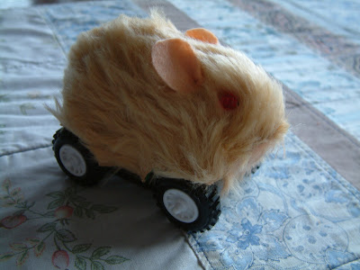 The Raggy Rat ...: hamster battery car makeover ...