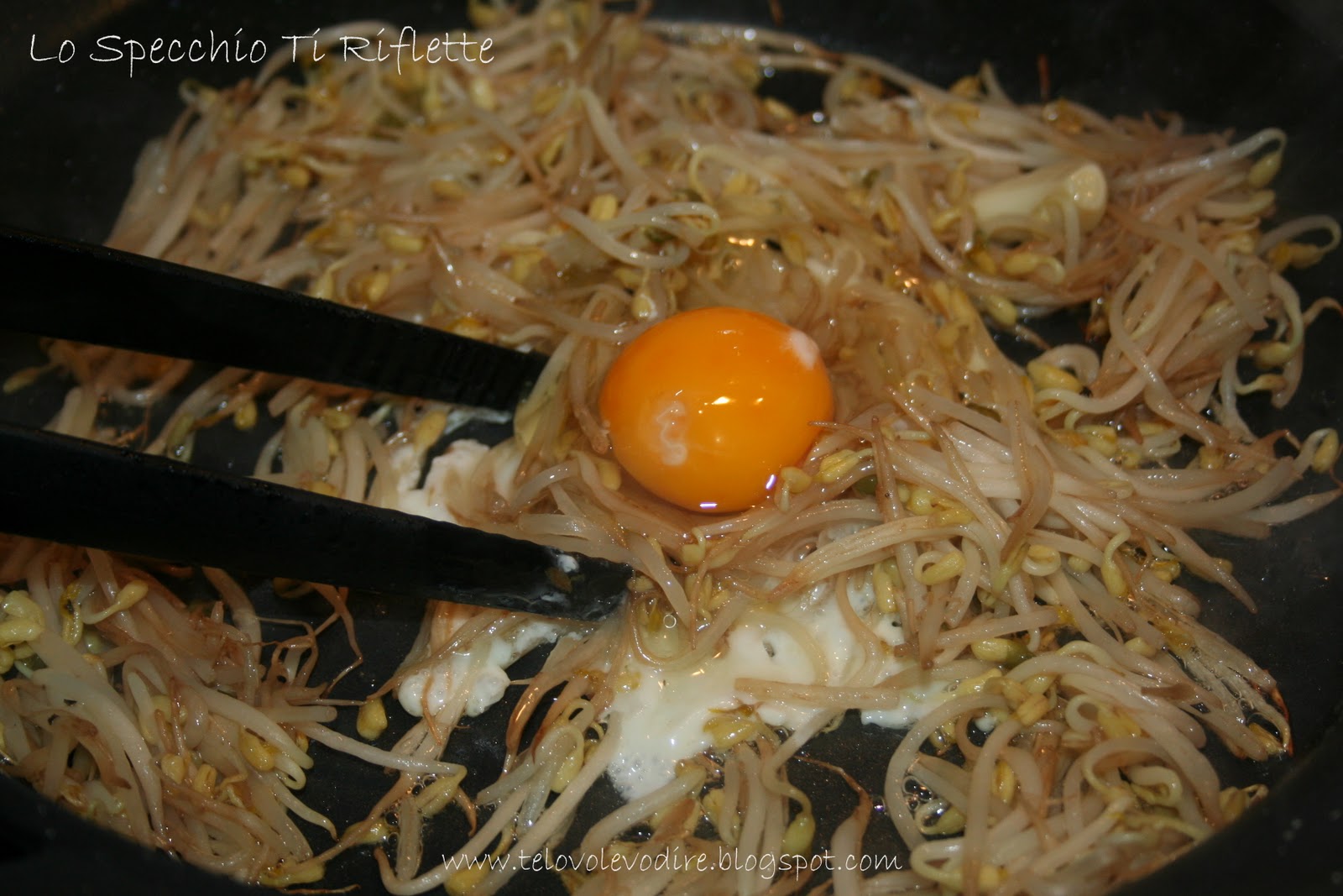 La zucca capricciosa: Riso saltato con germogli di soia