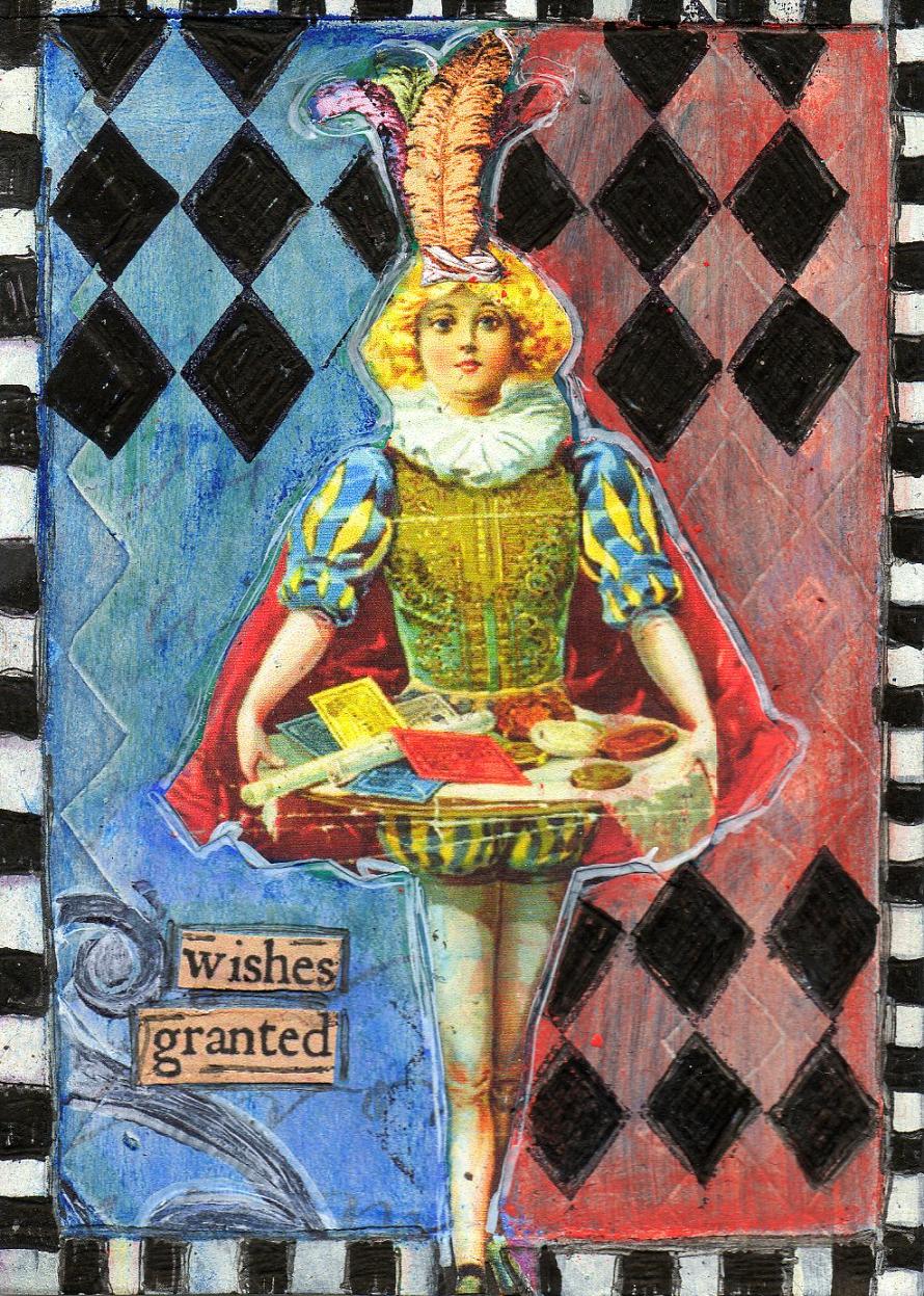 Mandy's Magical World of Art: Harlequin