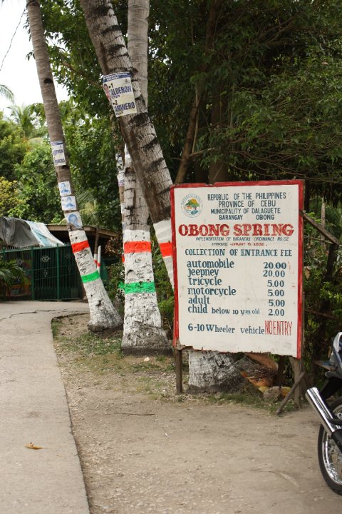 Cold spring of Obong Dalaguete ~ SkimChix - island life