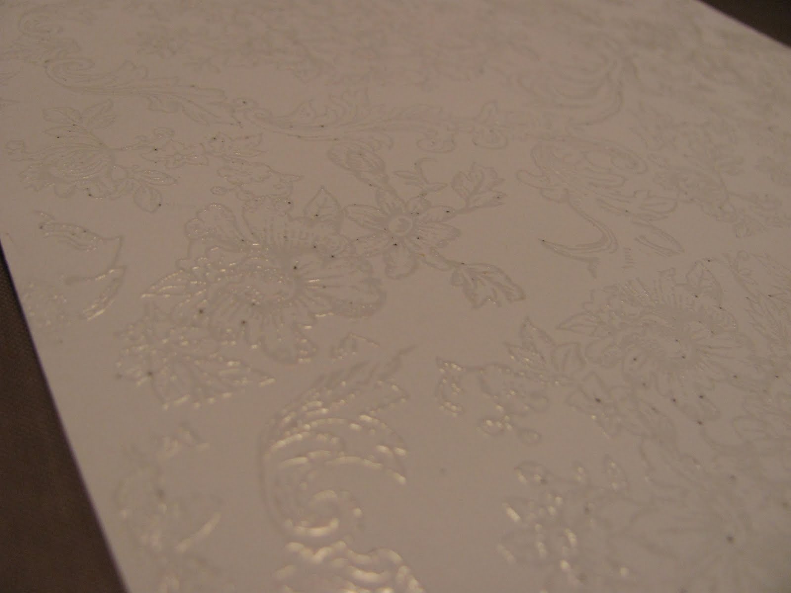 This Scrapper's Corner: Embossing Relief (tutorial)
