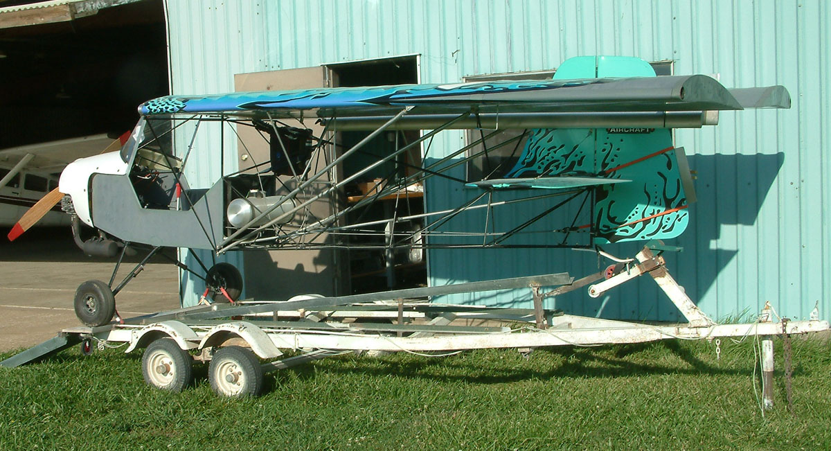 Standard Pilot Blog: A great trailer for hauling an ultralight aircraft