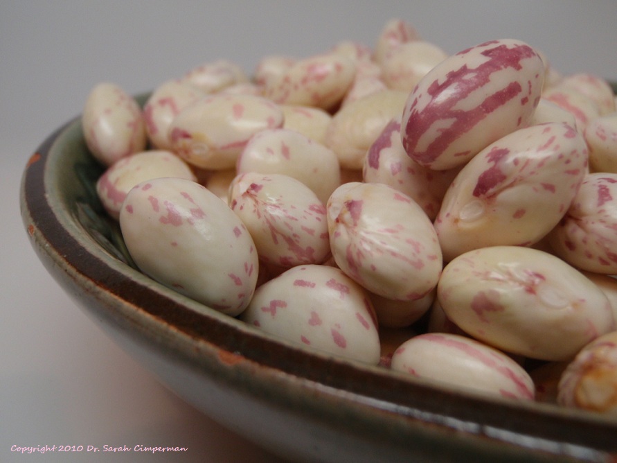 Cranberry Beans with Rosemary and Garlic