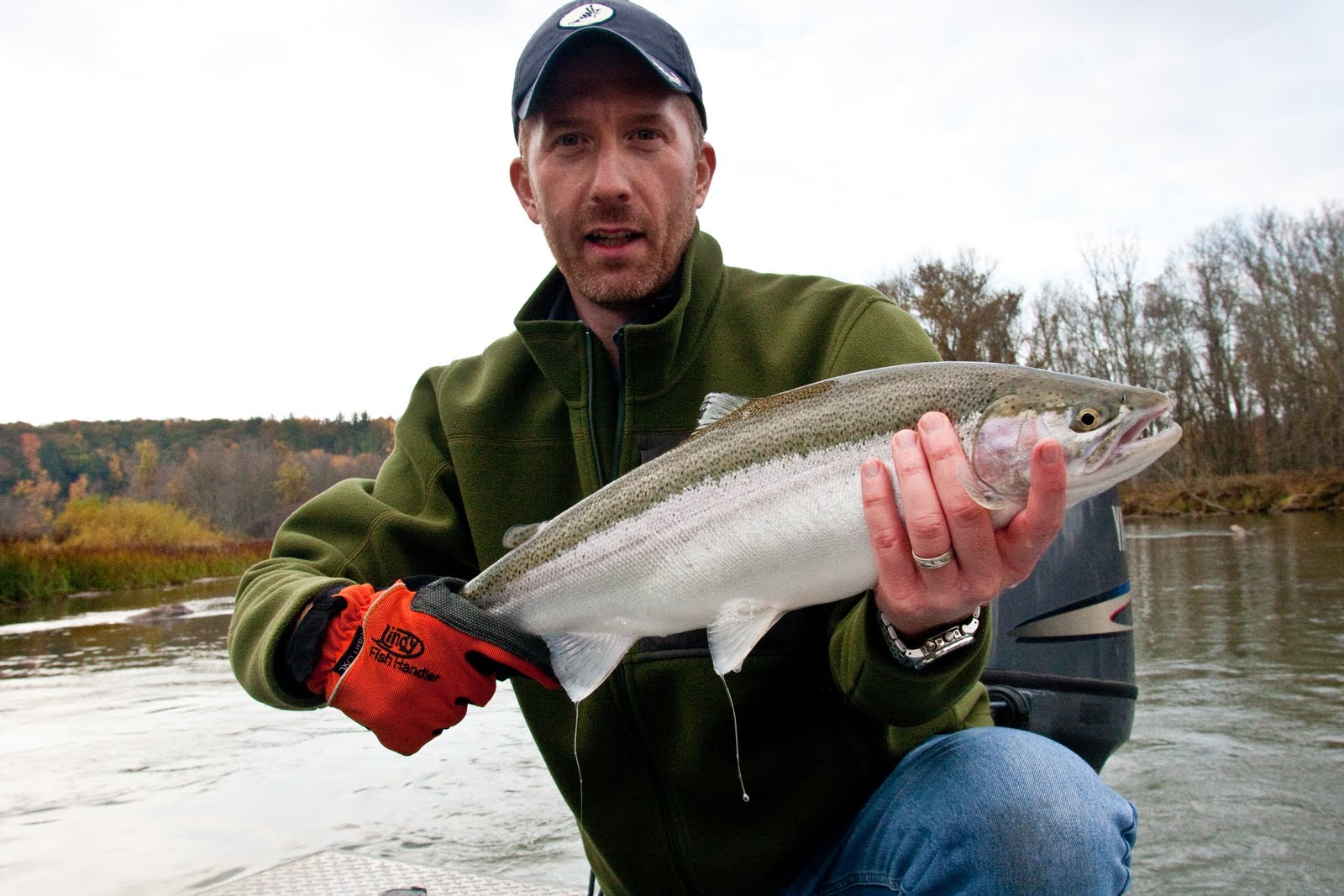 Fall Steelhead with Fall Colors - Northern Michigan | Guide Service ...