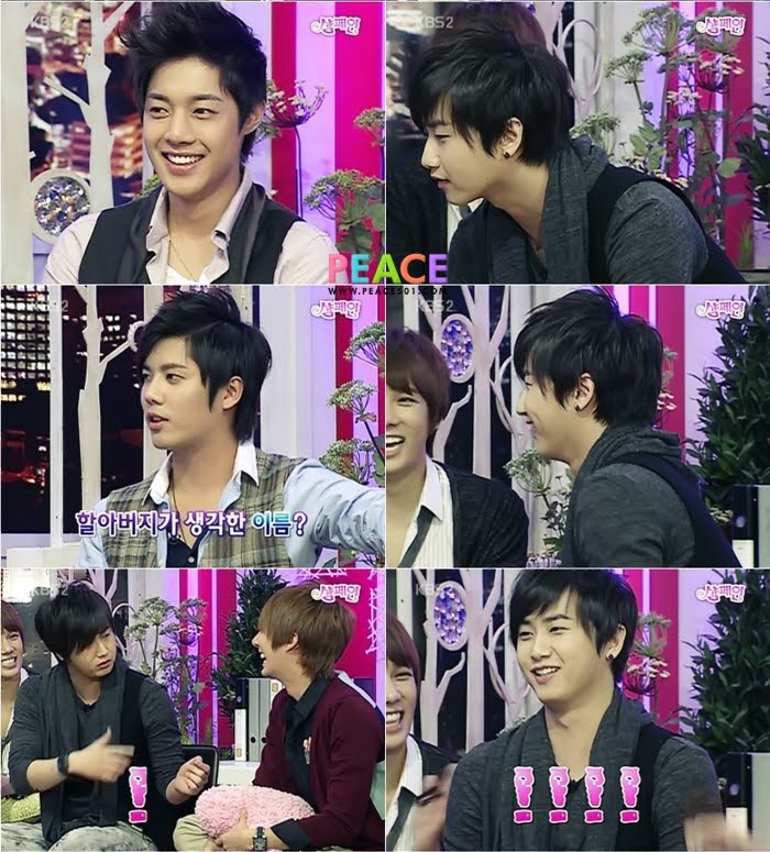 SS501 UFO: [Photo] Screen Caps of SS501 @ Champagne 2009.11.07