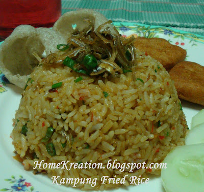 HomeKreation - Kitchen Corner: Kampung Fried Rice