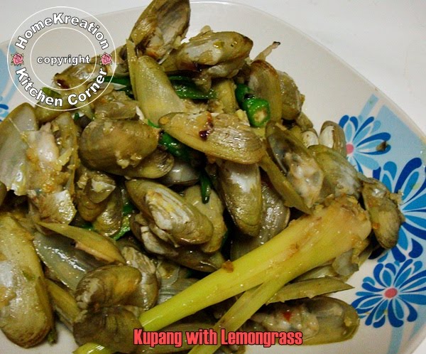 HomeKreation - Kitchen Corner: Kupang with Lemongrass