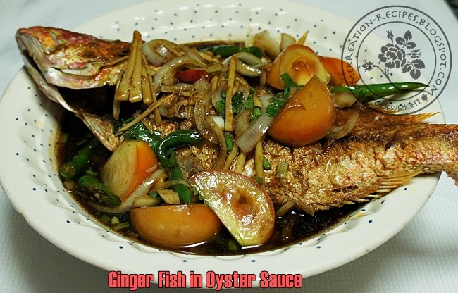 Ramadan Wallpaper: Ginger Fish in Oyster Sauce