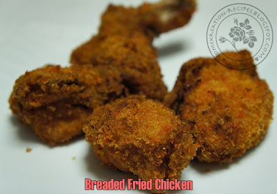 HomeKreation - Kitchen Corner: Breaded Fried Chicken