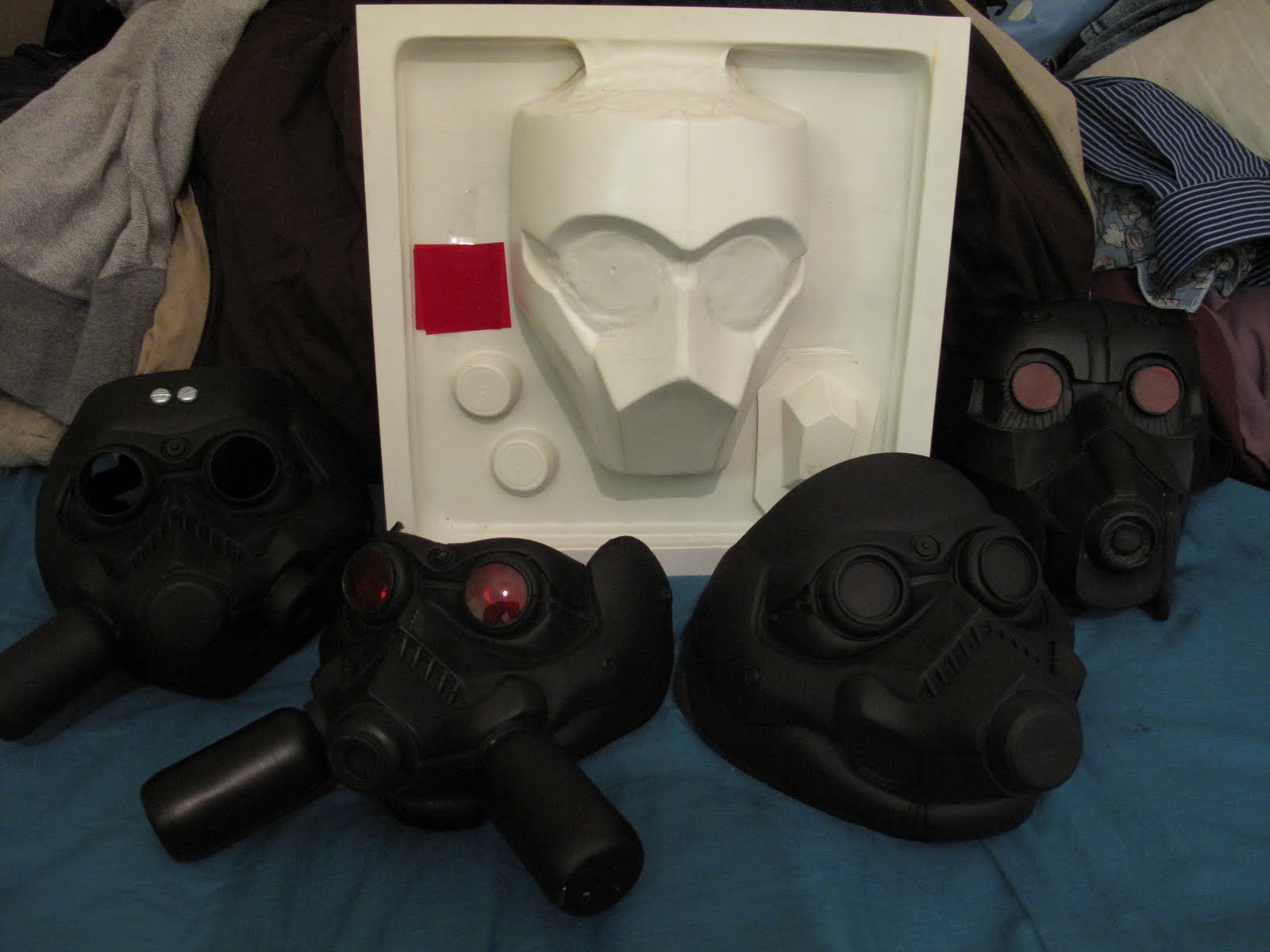 Kerberos Saga: Buildup helmet and mask kit + Nightmare Arour Studio's mask