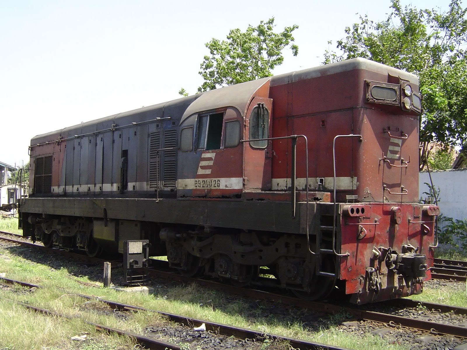 Indonesian Locomotive Train: Locomotive Diesel Electric By EMD BB 200