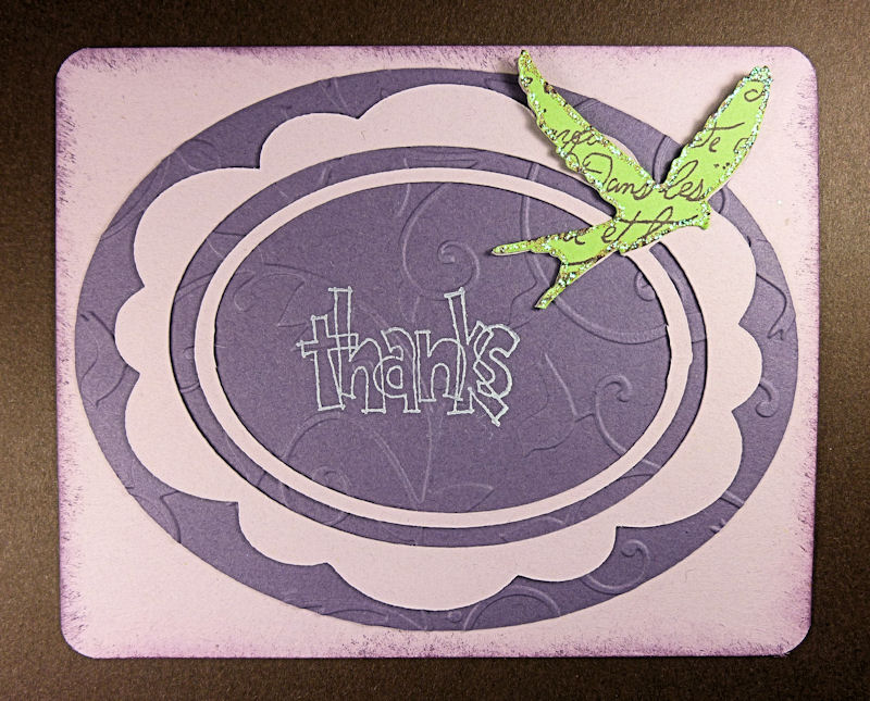 Up Late 2 Create!: Thanks with Lacy Labels