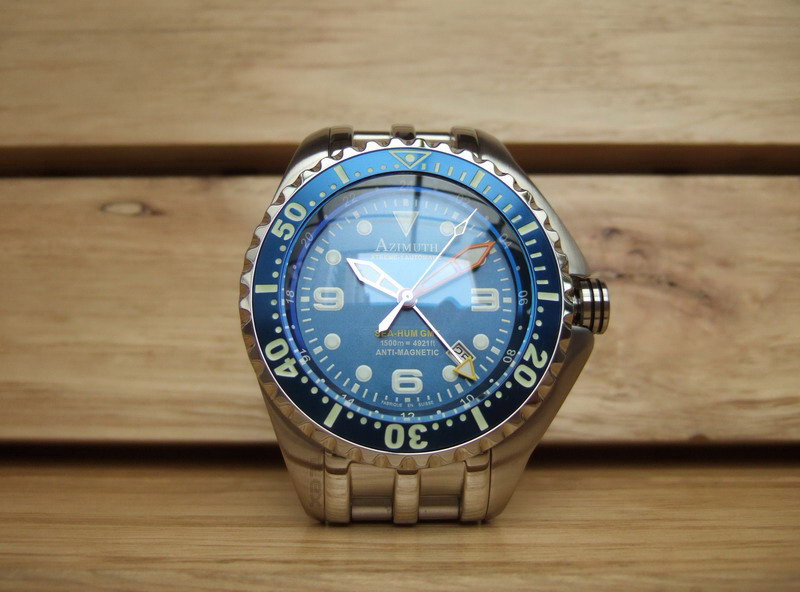 OceanicTime: AZIMUTH Xetreme-1 Sea-Hum GMT & 3TZ (prototypes)