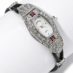 Diamond Collection: Diamond-Shaped Crystal Watch