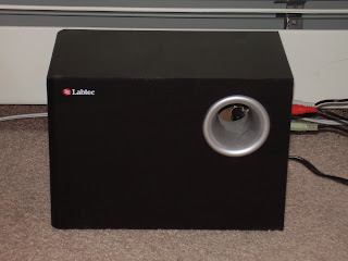 Caroline's Things for Sale: Labtec Speakers and SubWoofer