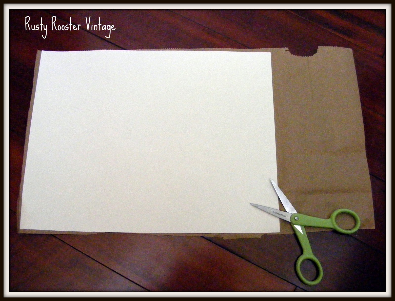Rusty Rooster Vintage: Tutorial - Your printer is not just for copy paper.