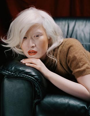 All About Celebrity: Connie Chiu "The albino high fashion model