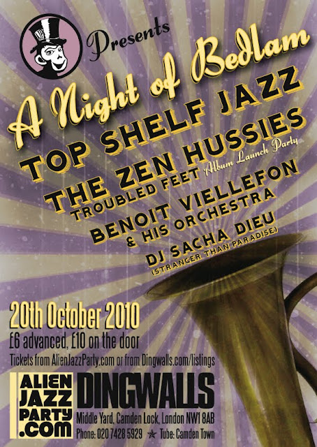 Alien Jazz Party Blog 2006- 2020: Alien Jazz Party @ Dingwalls Camden