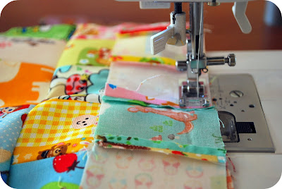 33stitches: Tutorial: Patchwork ironing board cover --- uber cuteness!
