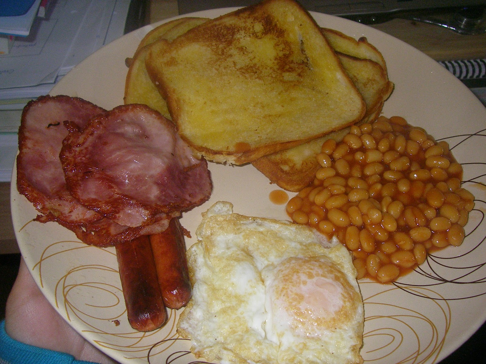 Photo Frame: Not just a typical American breakfast