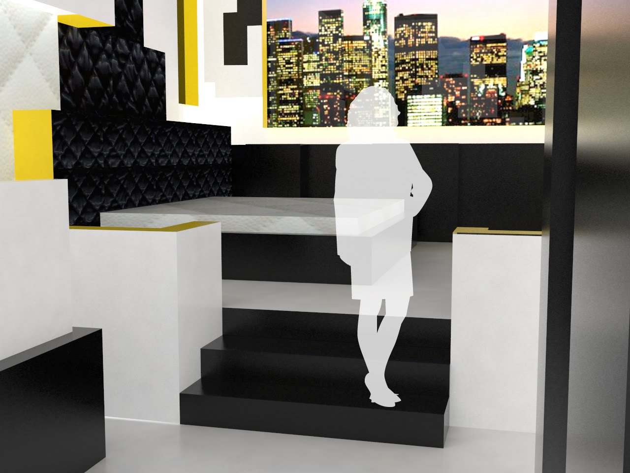 missie ma design: Chanel Hotel Guest Room