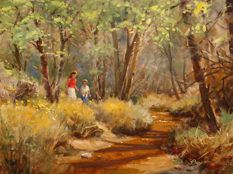 Richard Boyer - What's on the Easel: Tuesday