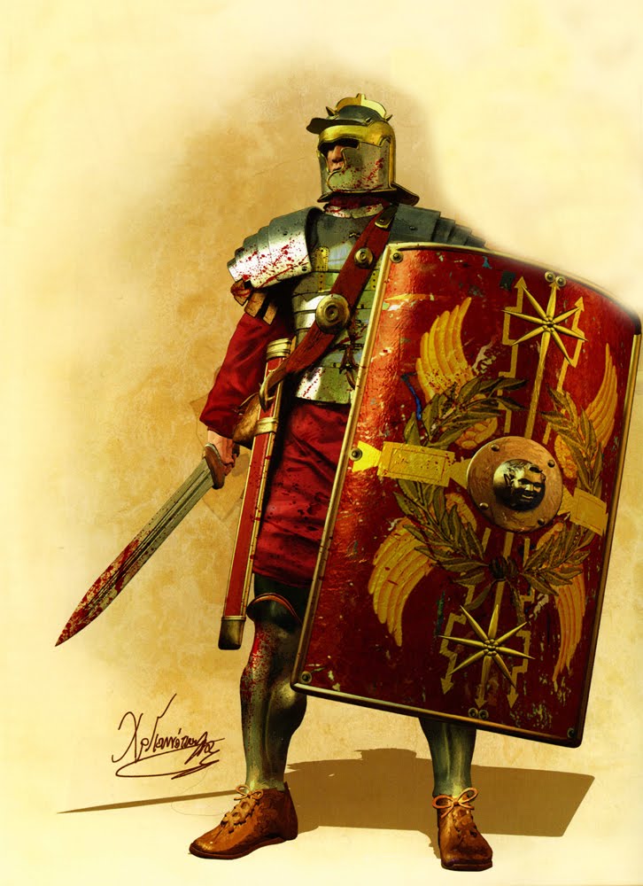 Soldati Romani del Tardo Impero: Soldati Romani all'epoca di Settimio ...