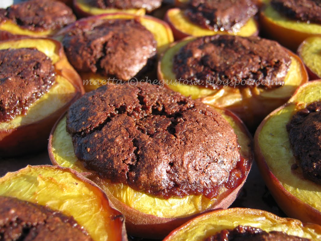 Che Gusto Sa???: Ultimi scampoli d'estate: le pesche ripiene alla ...