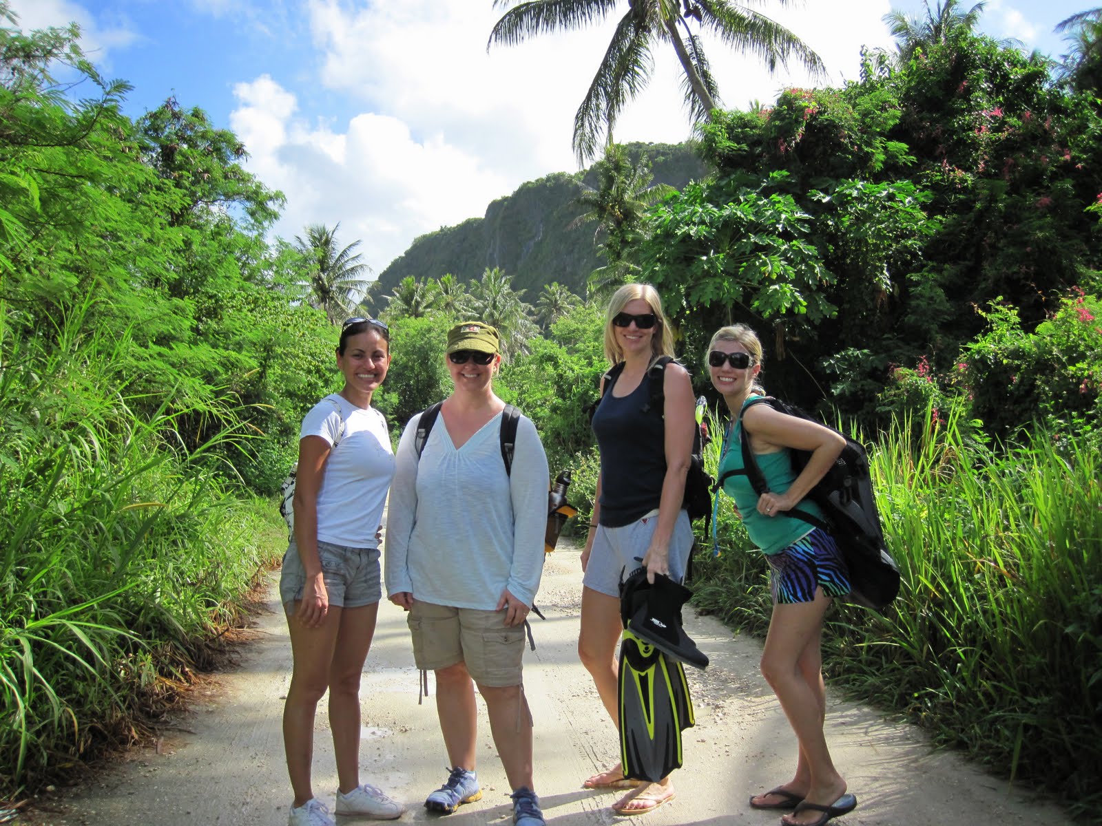 where the heck is guam?: shark's hole...