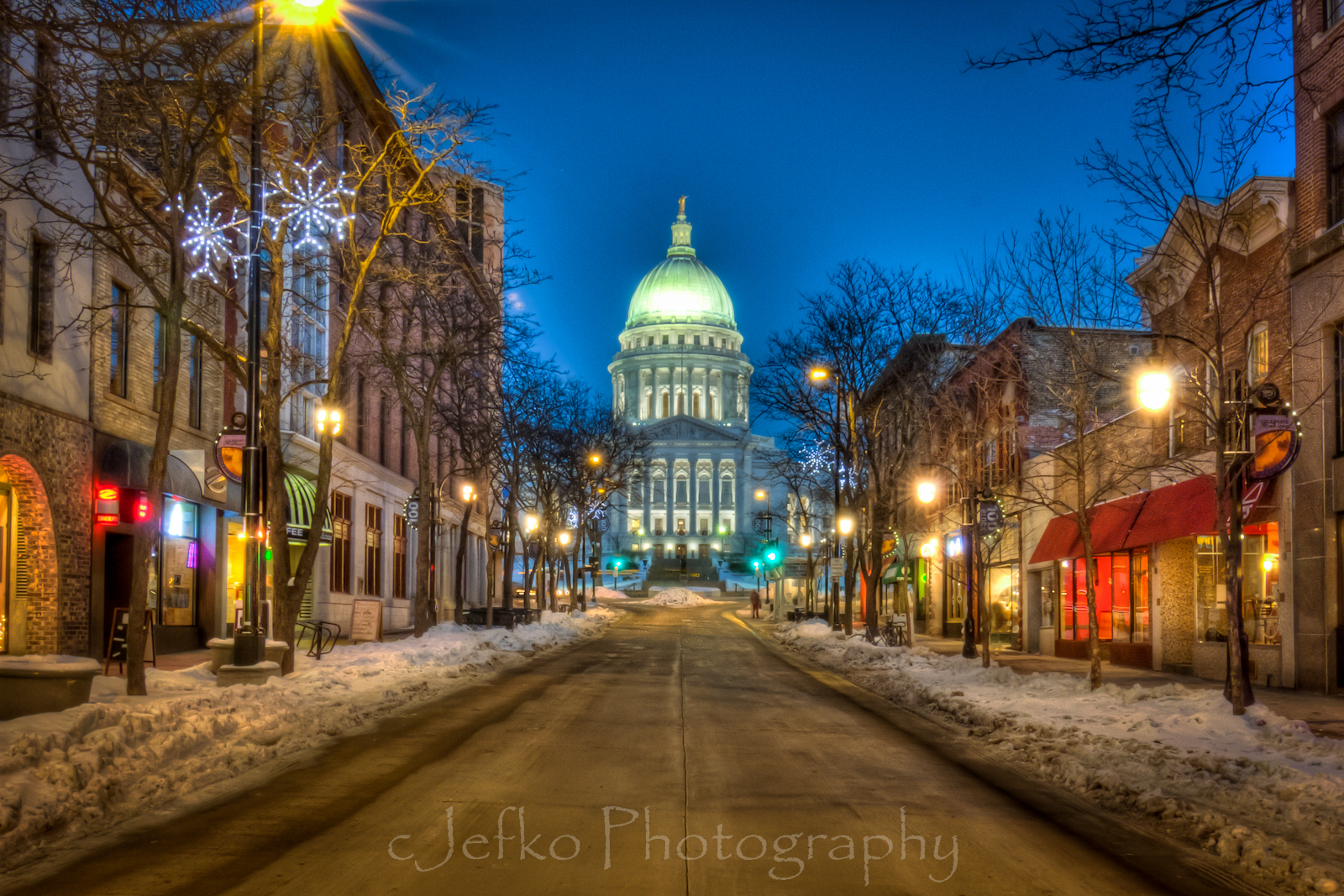 cJefko - 365: Wisconsin State Capitol from State Street, Madison, Wisconsin