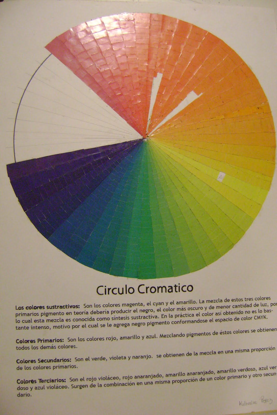 color y composicion: Circulo Cromatico