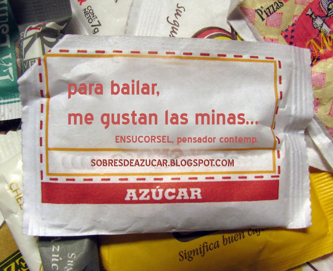 Frases para sobres de azúcar