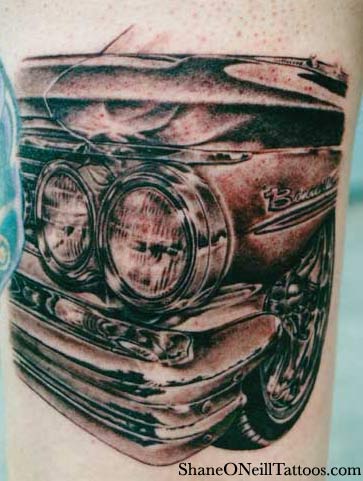 car collection: Classic Car Tattoo