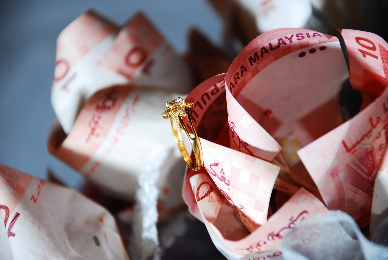 Liza SweetyCraft: Gubahan Duit Mas Kahwin